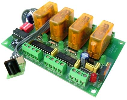 Cebek 4-Channel Infrared Receiver Module | TL-72